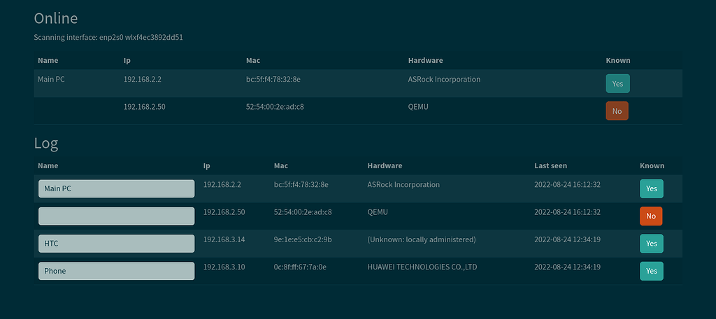WatchYourLAN Proxmox LXC script - Monitoring - Analytics - Homelabbers ...